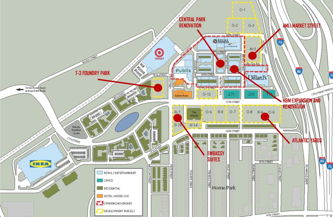 Images: Atlantic Station's next building (finally) launches construction | Urbanize Atlanta